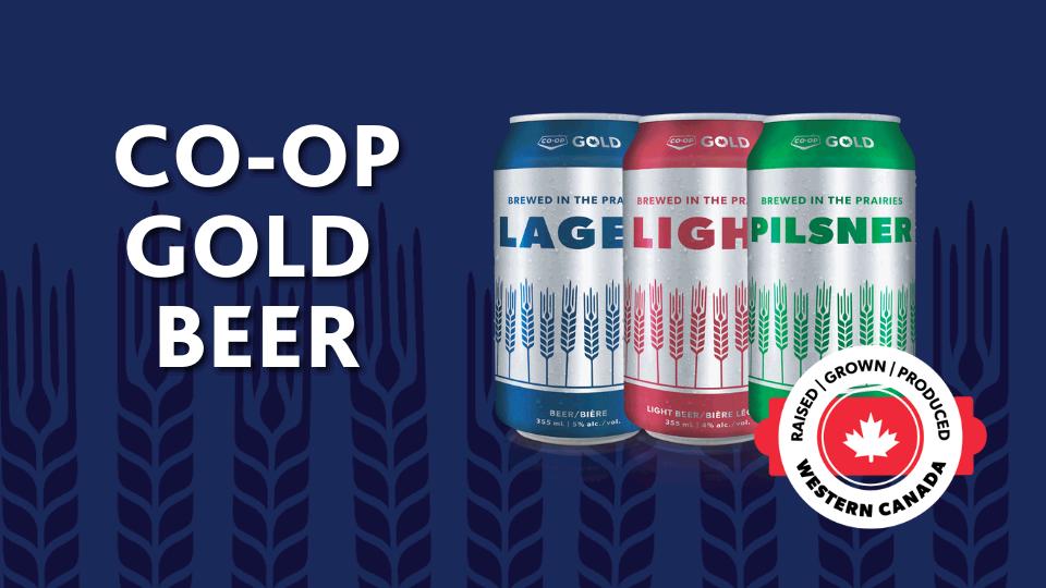 New Co-op Gold Beer | South Country Co-op Liquor